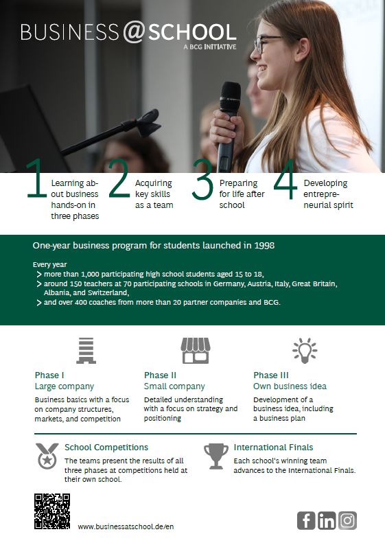 School competition: business@school